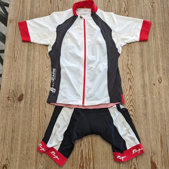 HINCAPIE | Other | Hincapie Cyclist Uniform Red White And Black | Poshmark